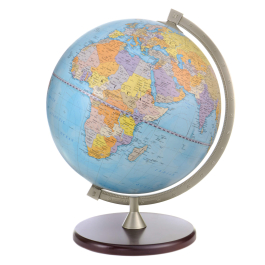 James Cook Blue Desk Globe